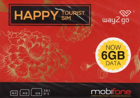 ซิมใช้ที่ เวียดนาม Happy Tourist Sim เน็ต 6GB/15 วัน ตั้งค่าซิม ...